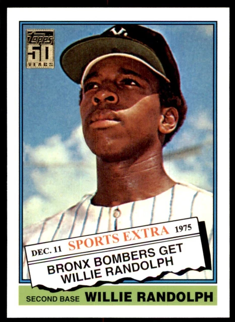 2001 TOPPS ÉCHANGÉ. Willie Randolph New York Yankees #592T EUR 3,04 ...