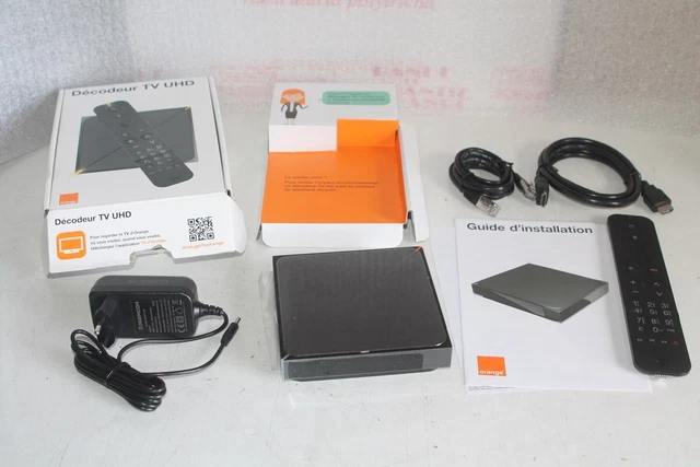 ORANGE .. DECODEUR TV UHD 4K ..Ref : DTIW385 . * NEUF * EUR 24,90 ...
