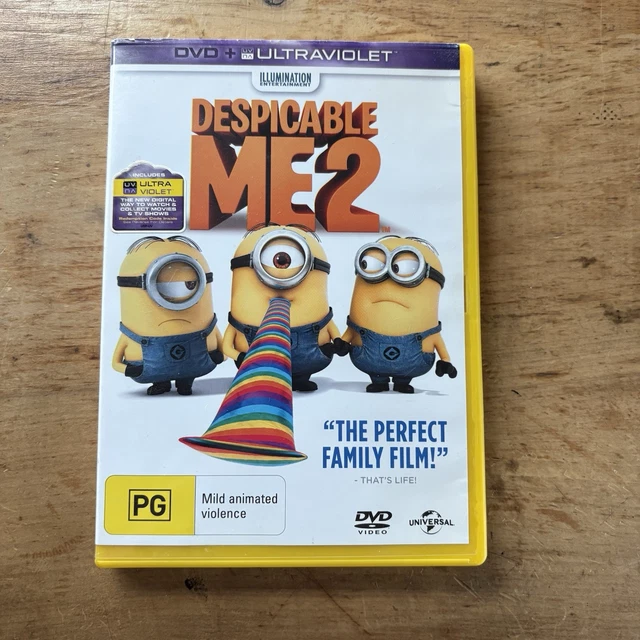 DESPICABLE ME 2 (DVD, 2013) PAL Region 4 Free Post $6.95 - PicClick AU