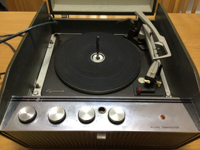 1960’S FERGUSON RECORD Player Model 3006 Garrard Deck Works but needs ...