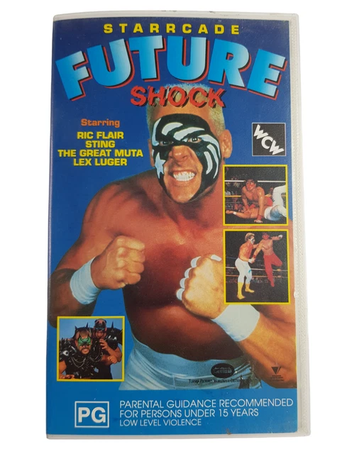 WCW STARRCADE FUTURE Shock 1989 VHS Tape Wrestling Sting Flair WWE $25. ...