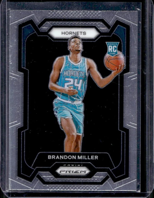 2023-24 CARTA ROOKIE Panini Prizm Brandon Miller RC #152 Charlotte ...