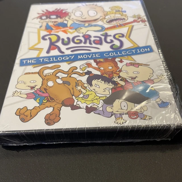 THE RUGRATS TRILOGY Movie Collection * Nickelodeon * DVD Set 3 dischi ...