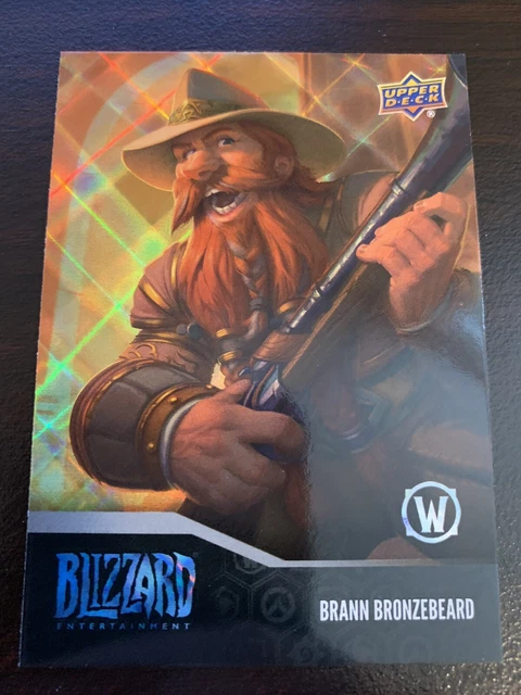 2023 BLIZZARD Legacy Collection Brann Bronzebeard Spectral Trading Card ...