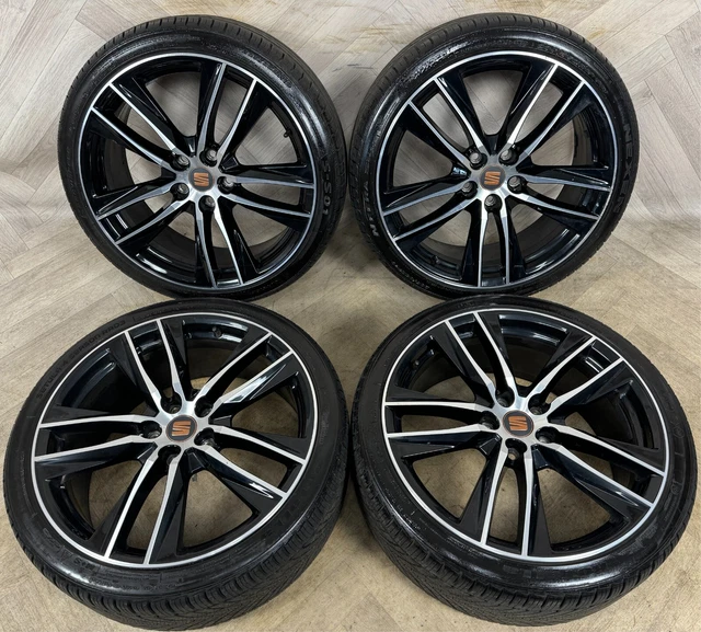 19'' GENUINE SEAT Leon Cupra Fr Mk3 Alloy Black Wheels Tyres Alloys £ ...