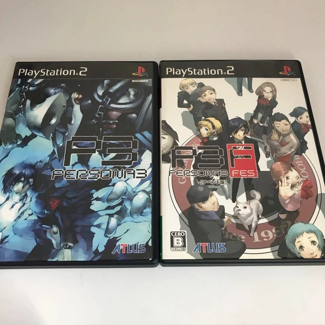 PERSONA 3 & Fes Append Edition set Sony Playstation 2 PS2 Japanese $90. ...