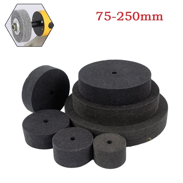 1* 7P/9P NYLON-FIBER Polishing Grinding Buffing-Wheel 75/80/100/125/150 ...