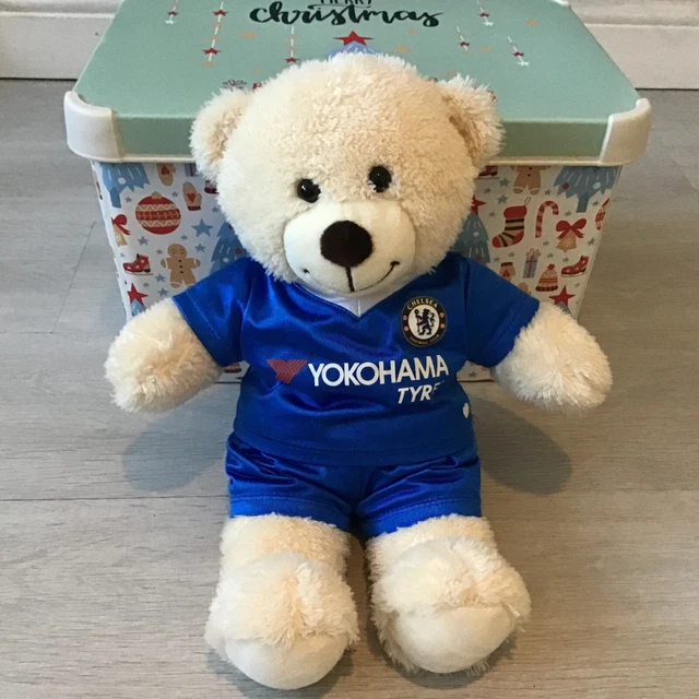 BUILD A BEAR~TEDDY~WEARING Chelsea Football Kit £5.00 - PicClick UK