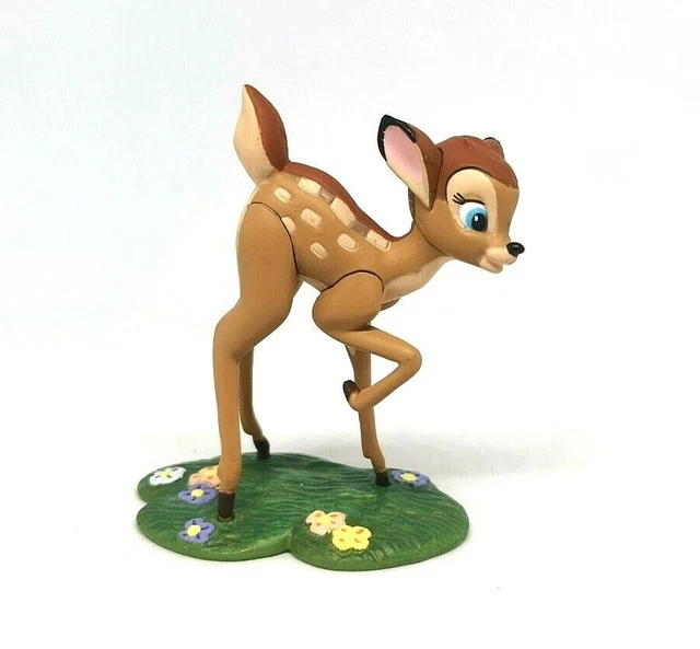 DISNEY TOMY JAPAN Choco Egg Bambi Faline Deer Miniature Mini Figure Toy ...