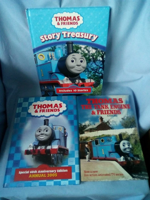 THOMAS THE TANK Engine Books x3. Story Treasury. Annual 84. 60th ...