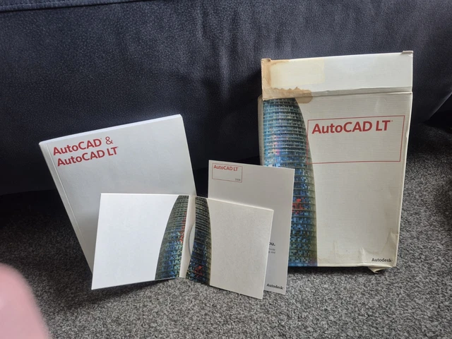 AUTOCAD LT 2008 Windows Disc Getting Started Guide Box unused 2d ...