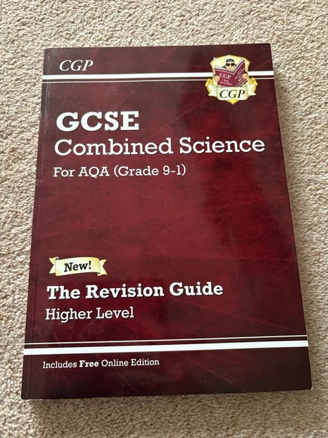 CGP GCSE AQA Combined Science Higher Level Revision Guide £5.45 ...