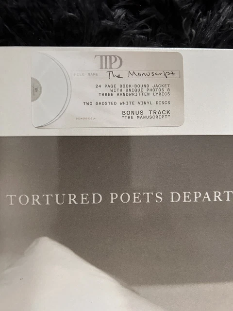 TAYLOR SWIFT. THE Tortured Poets Dept Vinyl + Bonus Track The ...