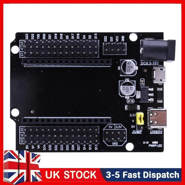 Esp32 Esp32 30p Power Board 24 Ghz Esp32 30p Power Module 2 In 1 Dual Core Cpu £499 Picclick Uk 0571