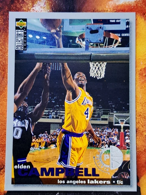 95-96 UPPER DECK Collector's Choice Elden Campbell Player's Club (LA ...