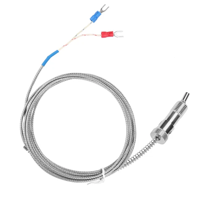 BAYONET COMPRESSION SPRING Type K Thermocouple Temperature Sensor Wire ...