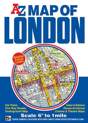 (GOOD)-MAP OF LONDON (Street Atlas) (Map)-Geographers A-Z Map Co Ltd ...