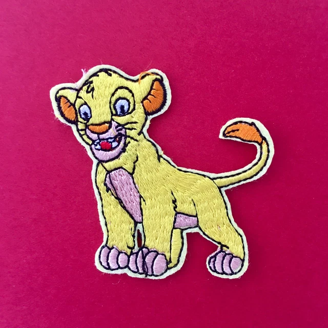 DISNEY ROI LION Simba Personnage Brodé Appliqué Patch Cousue à Repasser EUR 3,88 - PicClick FR