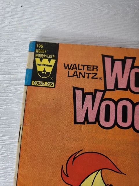 WALTER LANZ WOODY Woodpecker Whitman Vintage Cartoon Comic 196 1981 $15 ...