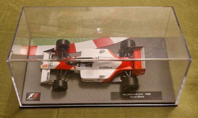 VINTAGE RARE AYRTON SENNA 1988 McLAREN MP4 FORMULA ONE F1 MODEL CAR ...