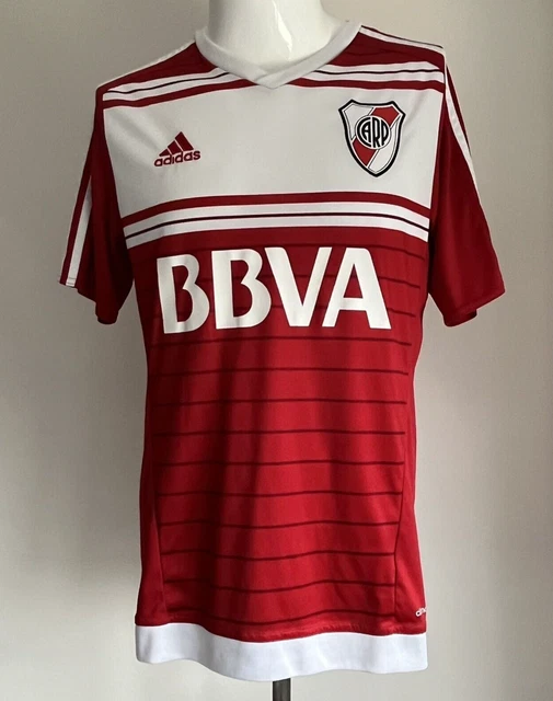 RIVER PLATE FC Argentina 2016 2017 Adidas Red White Away Football Shirt ...
