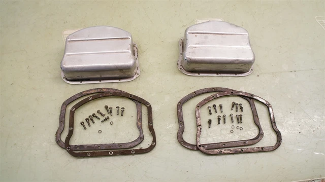 HARLEY FL RIGID Pan El Fle Knucklehead Panhead Oem Valve Cover D Rings ...