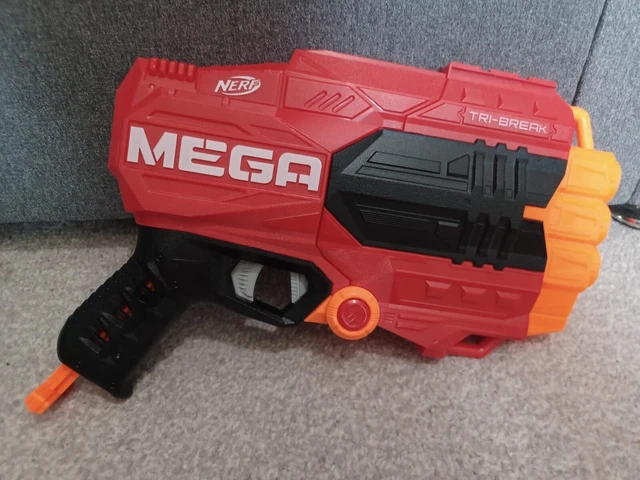 NERF N-STRIKE ELITE Mega Tri-Break Blaster 1 Bullet £13.00 - PicClick UK