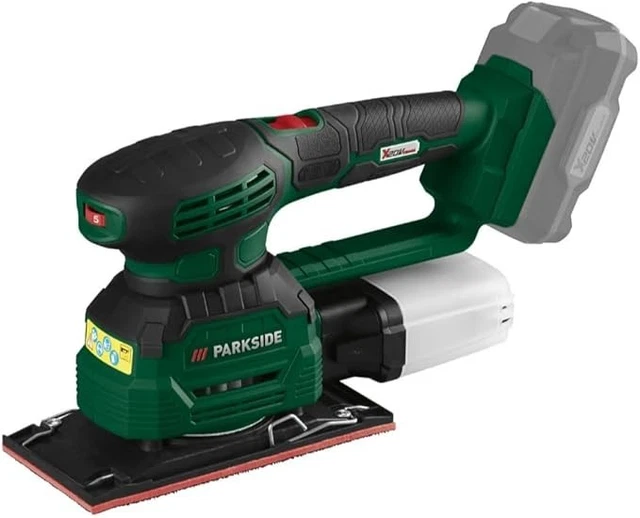 PARKSIDE 20V CORDLESS Multi Sander - Bare Tool + 4 attachments , PMSA ...