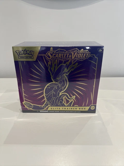 POKEMON - SCARLET & Violet Elite Trainer Box Miraidon ETB - New -See ...
