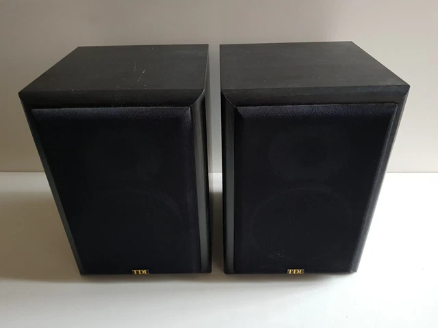 TDL NUCLEUS 2 Bi-Wireable Speakers in Black £40.00 - PicClick UK