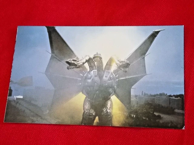 90'S VINTAGE JAPANESE MECHA KING GHIDORAH Godzilla Trading Card #36 ...