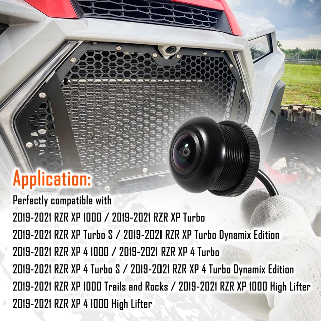 UTV FRONT CAMERA Kit for Polaris RZR XP 1000 / XP Turbo /PRO XP PRO R ...
