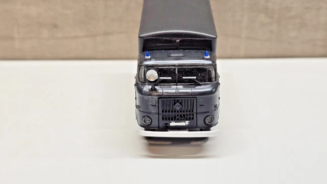 MODELL IN H0 1:87 IFA W50L Polizei Eigenbau / Umbau EUR 8,00 - PicClick DE