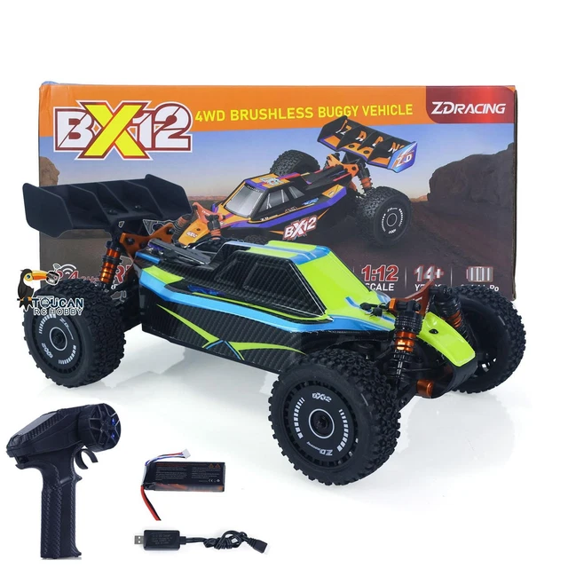1/12 RACING OFF Road Vehicle All Wheel Drive RC Buggy PVC Shell Metal ...