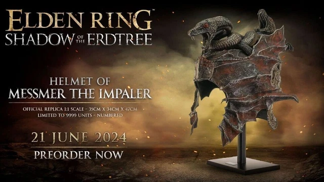 ELDEN RING - Shadow of the Erdtree Messmer The Impaler Helmet | Limited ...