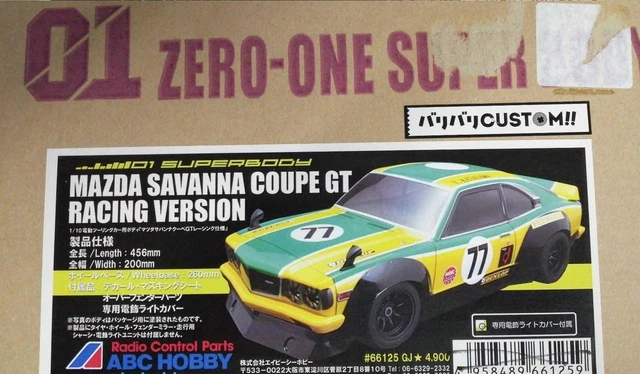 ABC HOBBY SAVANNA Coupe GT Racing Specification Radio Control Body £137 ...
