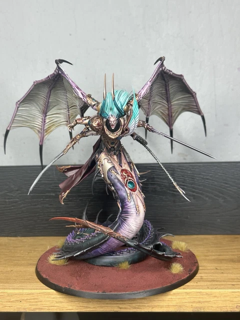 WARHAMMER 40K Fulgrim Daemon Primarch Of Slaanesh painted Commission ...