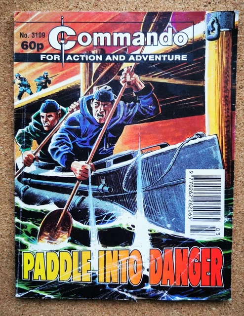 COMMANDO WAR COMIC No 3109 PADDLE INTO DANGER EUR 2,33 - PicClick IT