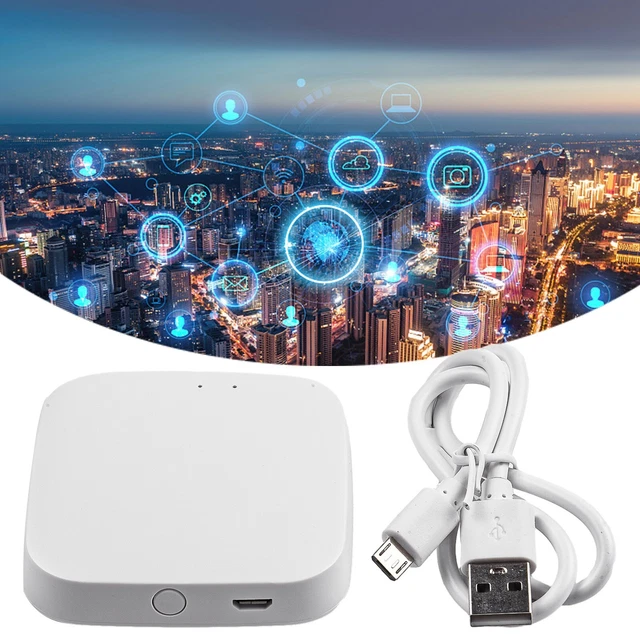 ANTI-INTERFERENCE GATE WAY Hub MESH SIG MOES Micro USB Tuya WiFi ...