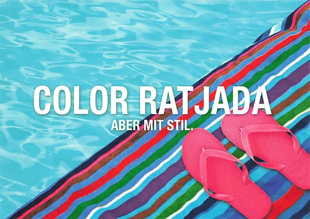 ALTE AK COLOR Ratjada aber mit Stil. Werbekarte ungelaufen ...