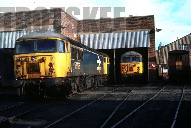 35MM SLIDE BR British Rail Diesel Loco Class 56 56068 Sunderland 1986 ...