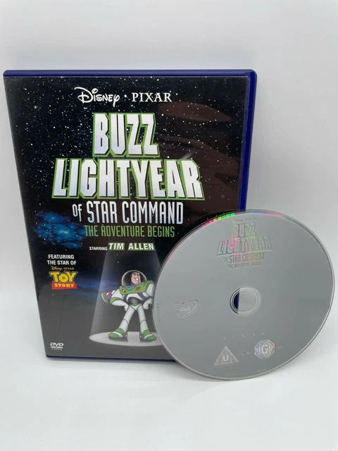 DISNEY PIXAR BUZZ Lightyear of Star Command The Adventure Begins DVD £2 ...