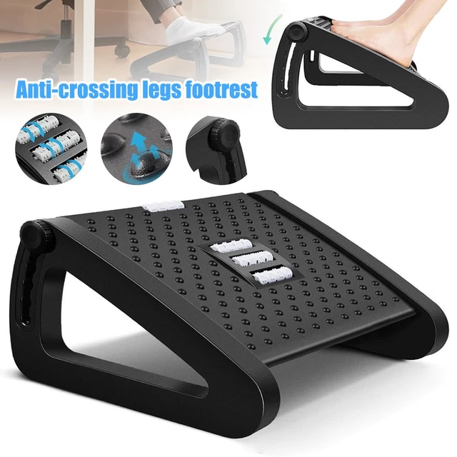 ADJUSTABLE FOOTREST UNDER Desk Foot Leg Rest For Office Chair Ergonomic ...
