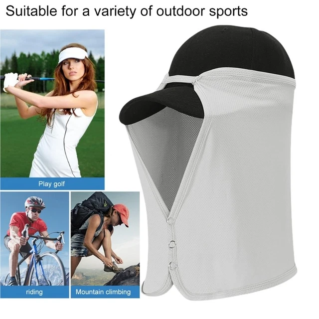 REMOVABLE NECK FLAP for Hat Outdoor Mask Sun Protection Mask For Men ...
