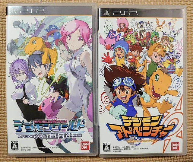 DIGIMON ADVENTURE & Digimon World Re:Digitize (2Games) PSP From Japan £ ...