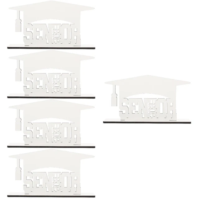 SAISON DES DIPLÔMES 5pcs tableau de graduation SUBLIMATION IMAGE Table ...