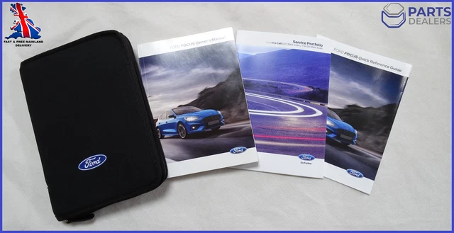 GENUINE FORD FOCUS Mk4 2018-2022 Owners Manual Handbook Service Book ...
