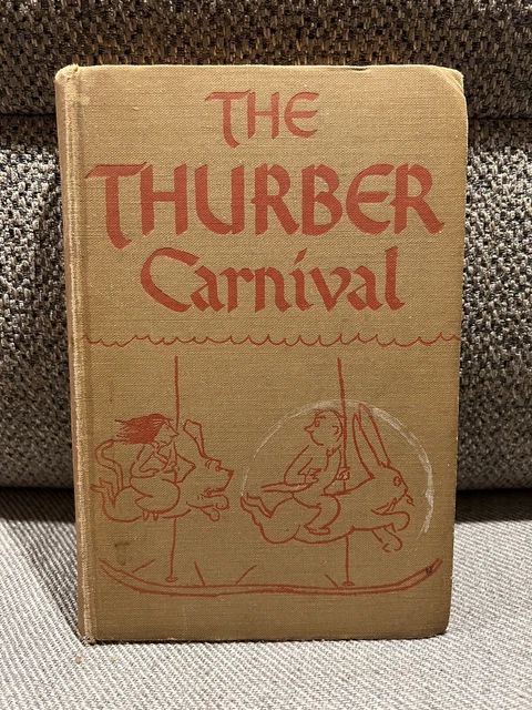 VINTAGE HUMOUR JAMES Thurber The Thurber Carnival Cartoons £6.00 ...