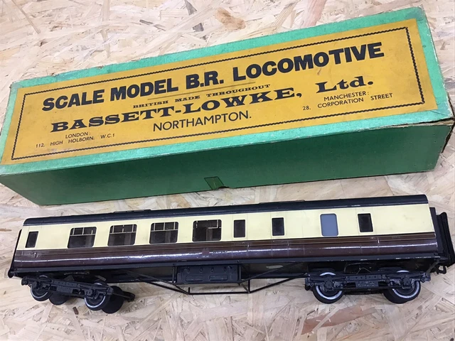 EXLEY O GAUGE Passenger Coach 1st Brake End GWR Cream & Brown K5/6 N ...