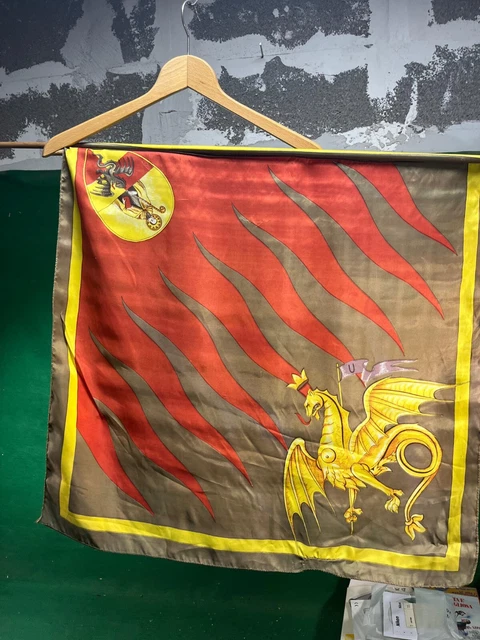BANDIERA PALIO DI siena antica epoca contrada del drago EUR 90,00 ...